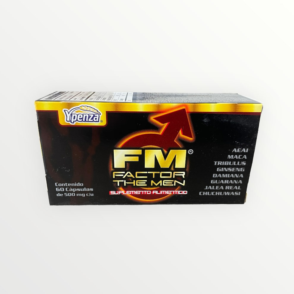 🔥 Factor Men 60 Cápsulas | Energía, Vitalidad y Rendimiento Masculino ...
