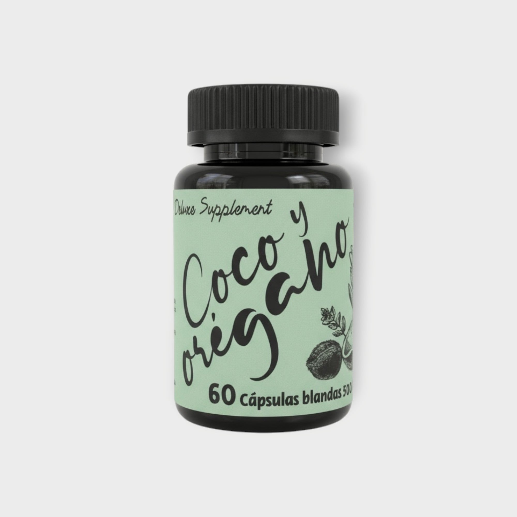 🌿 Aceite de Coco y Orégano 60 Cápsulas Sioux | Refuerza Defensas y ...