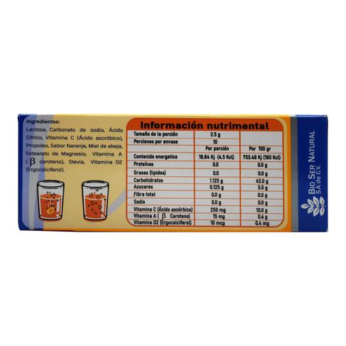 Vitamina C Efervescente 10 Tabletas Progyl 30 – Provitalid